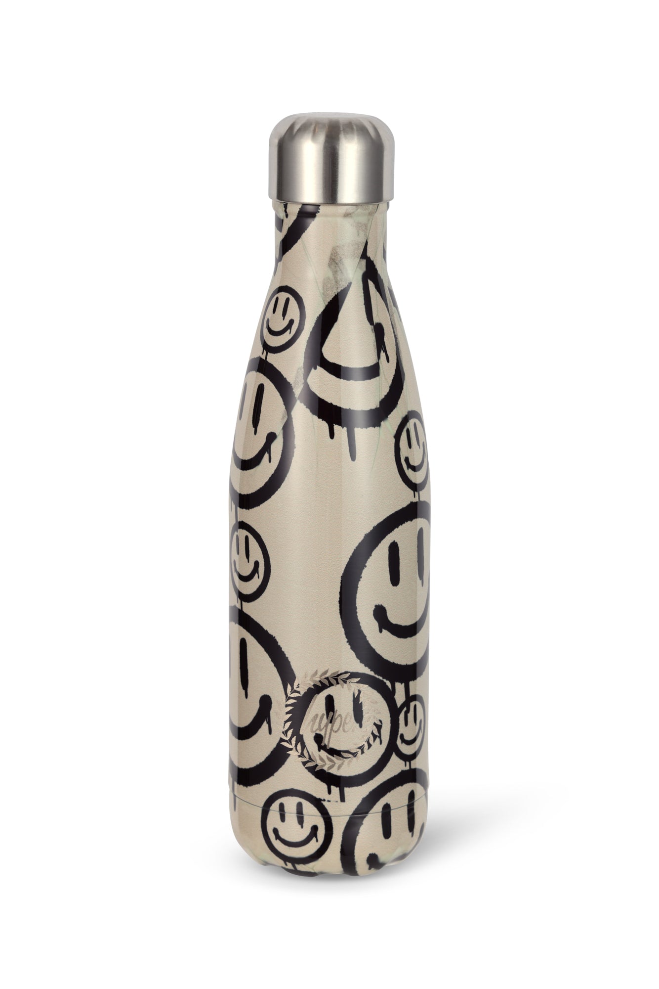 Hype Unisex Sand Drip Smiley Thermal Water Bottle | Hype.
